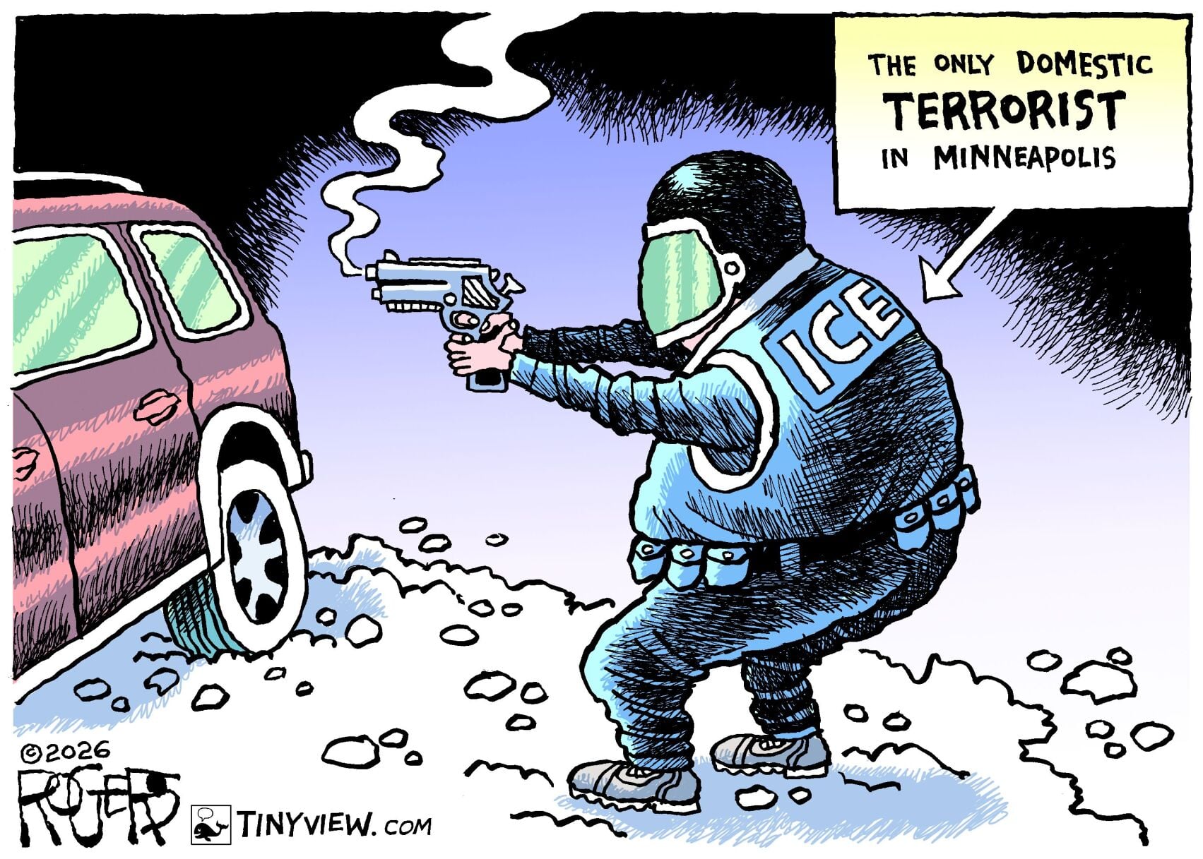 THE REAL TERRORIST? | Cartoons | postregister.com