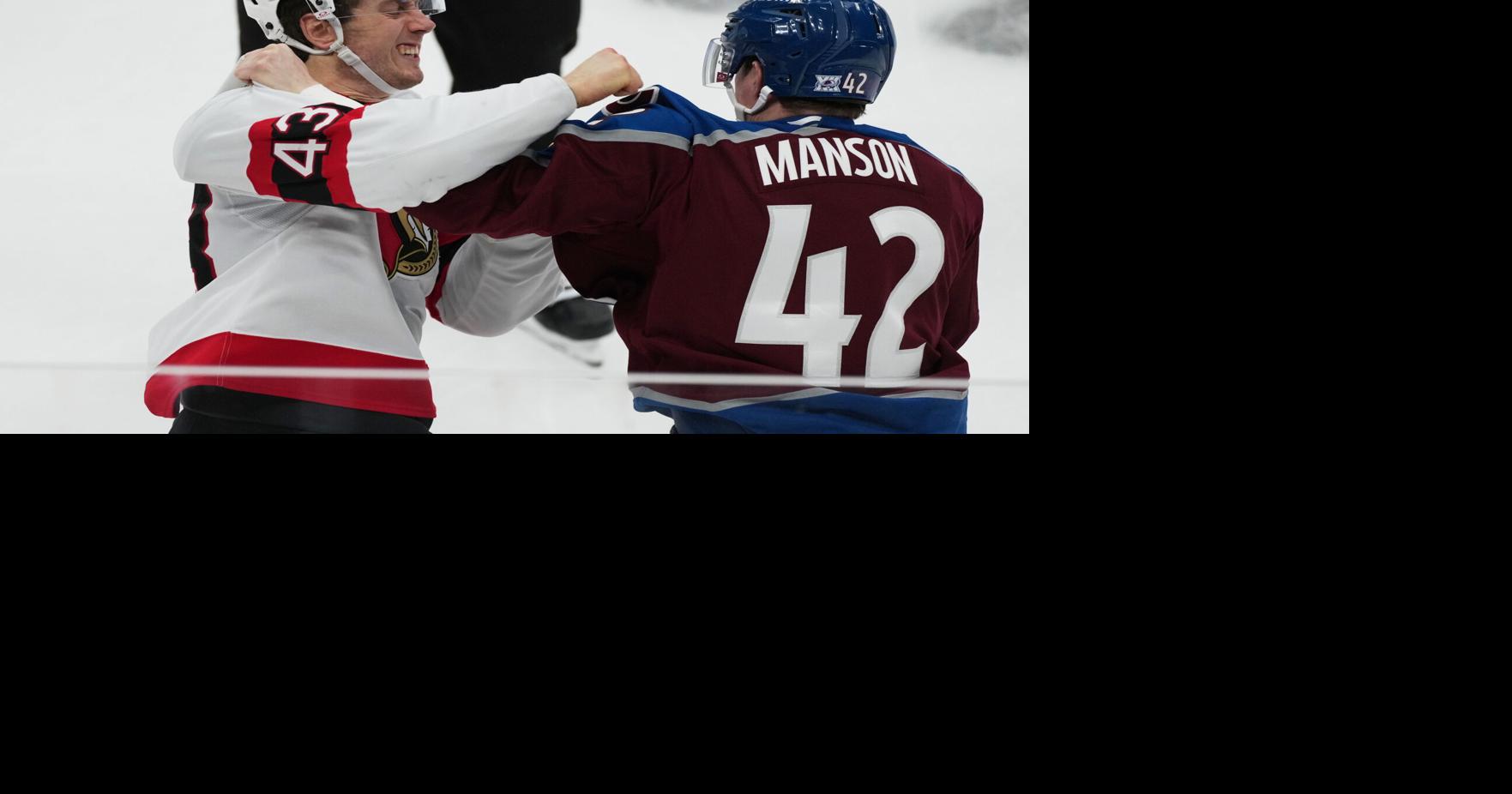 Josh Manson has 2 goals, 2 assists and a fight as Avalanche rout ...