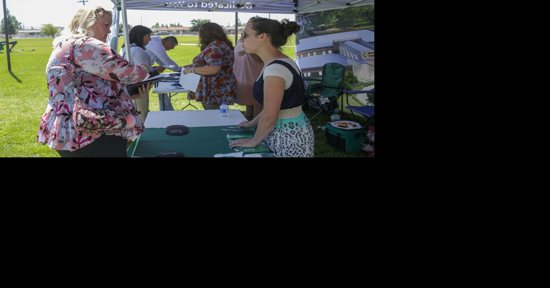 Local companies meet possible new hires at outdoor job fair | Local ...