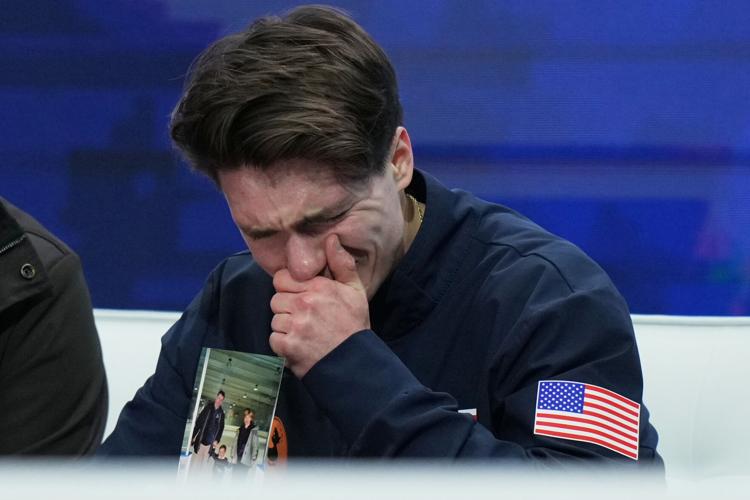 Maxim Naumov's emotional return to US Figure Skating Championships ...
