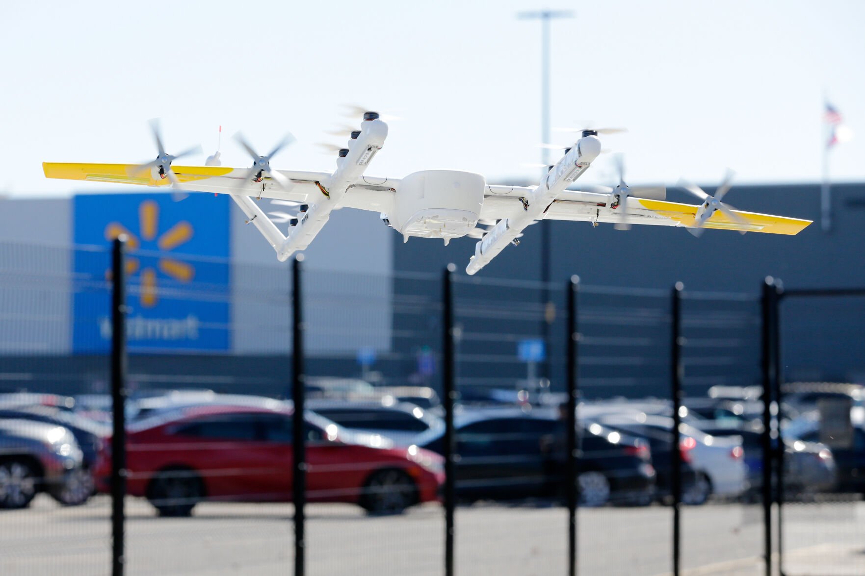 Wing and Walmart Drone Delivery Launch in Houston | National News ...