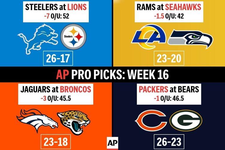 Pro Picks: Bears and Panthers will win in first-place showdowns | Pro ...