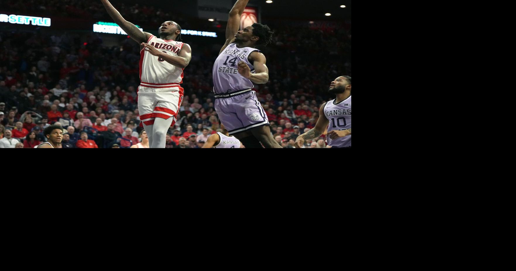 No. 1 Arizona remains unbeaten with 101-76 win over Kansas State | Pro ...