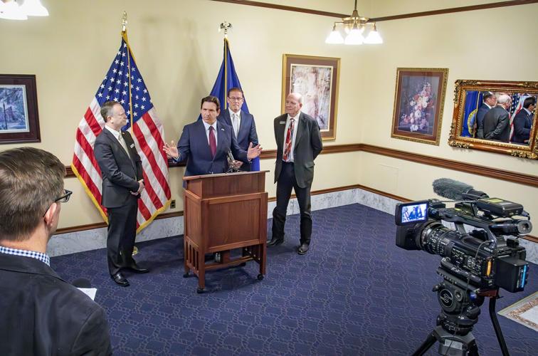 Florida Gov. DeSantis makes Idaho stop to advocate for balanced budget ...