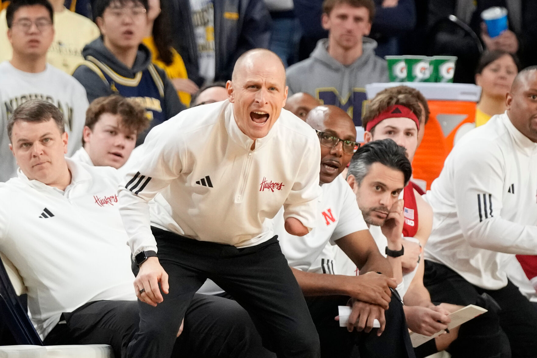 Nebraska rewards men's basketball assistants for its best season in ...