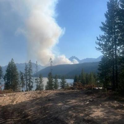 Bench Lake Fire prompts closure of Redfish Lake complex | News ...