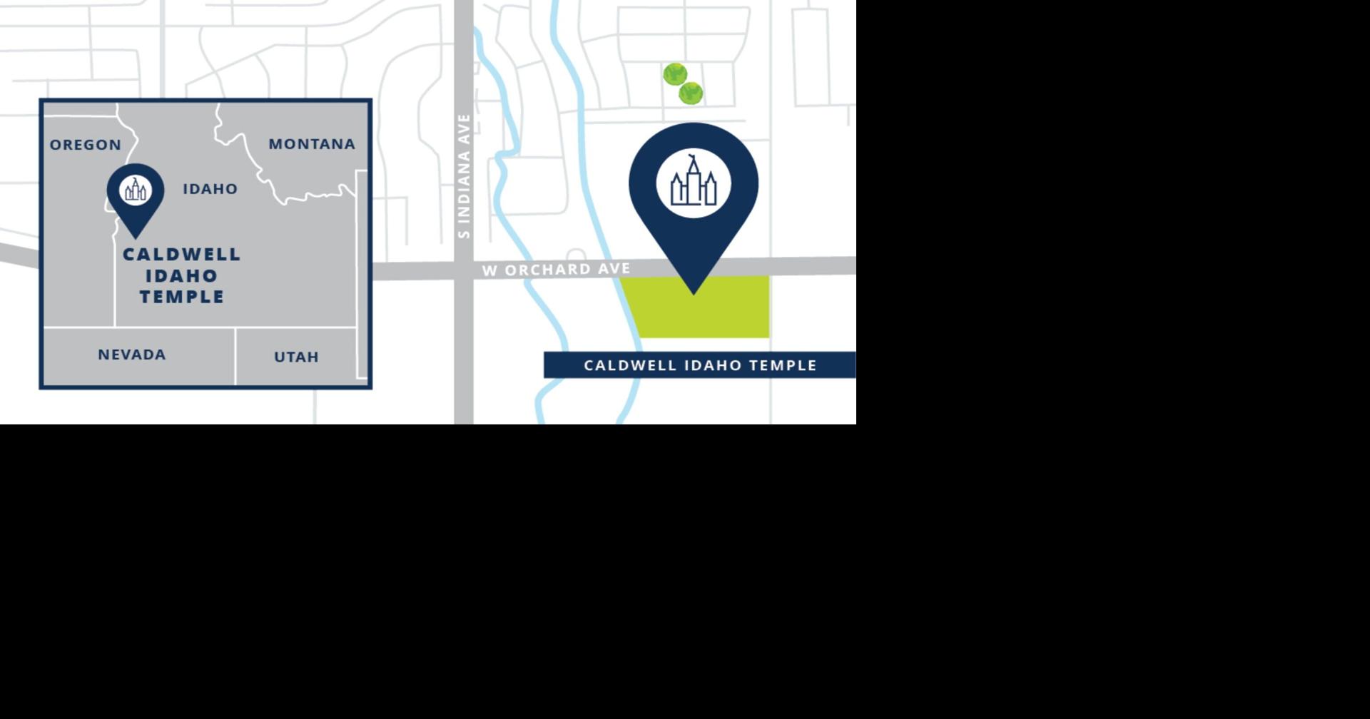 LDS Church announces site for new 82,000-square-foot temple in Caldwell ...