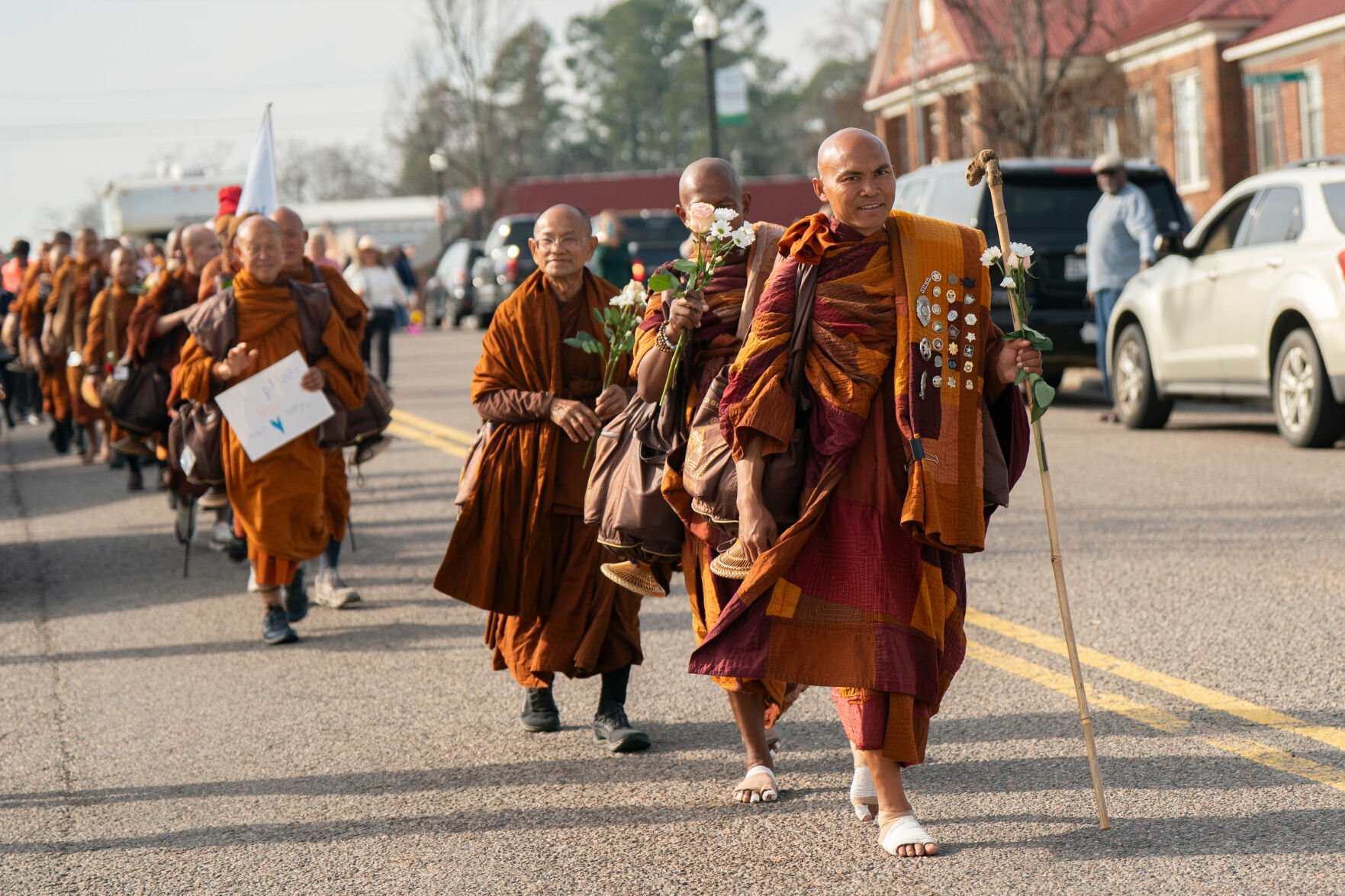 Buddhist Monks Peace Walk | National News | postregister.com