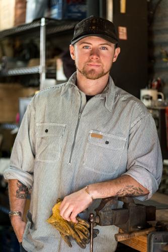 Salmon blacksmith Hayden Ramey forges a reputation in metal artwork ...