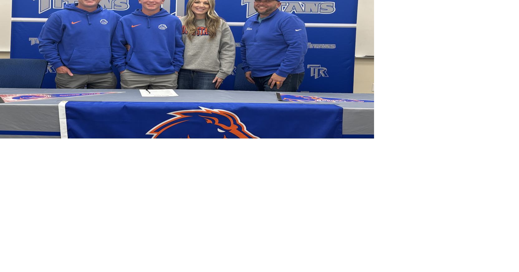 Thunder Ridge's Justin Anderson signs with Boise State golf | High ...