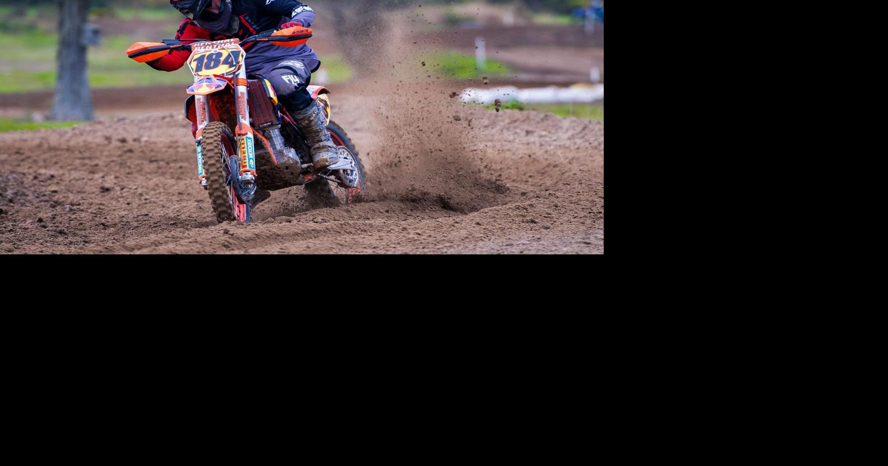 Motocross in Lake George, not racing but still riding