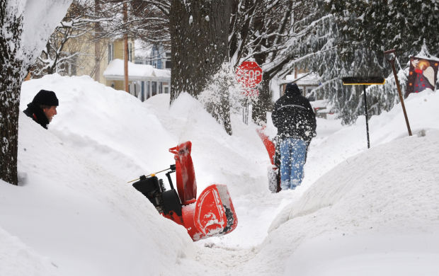 Storm leaves sloppy roads, happy skiers