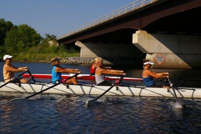 Rowing on the Hudson