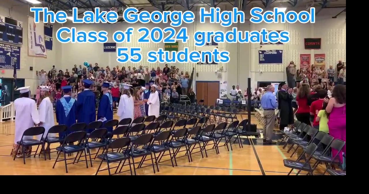 Lake George High School 2024 graduation ceremony