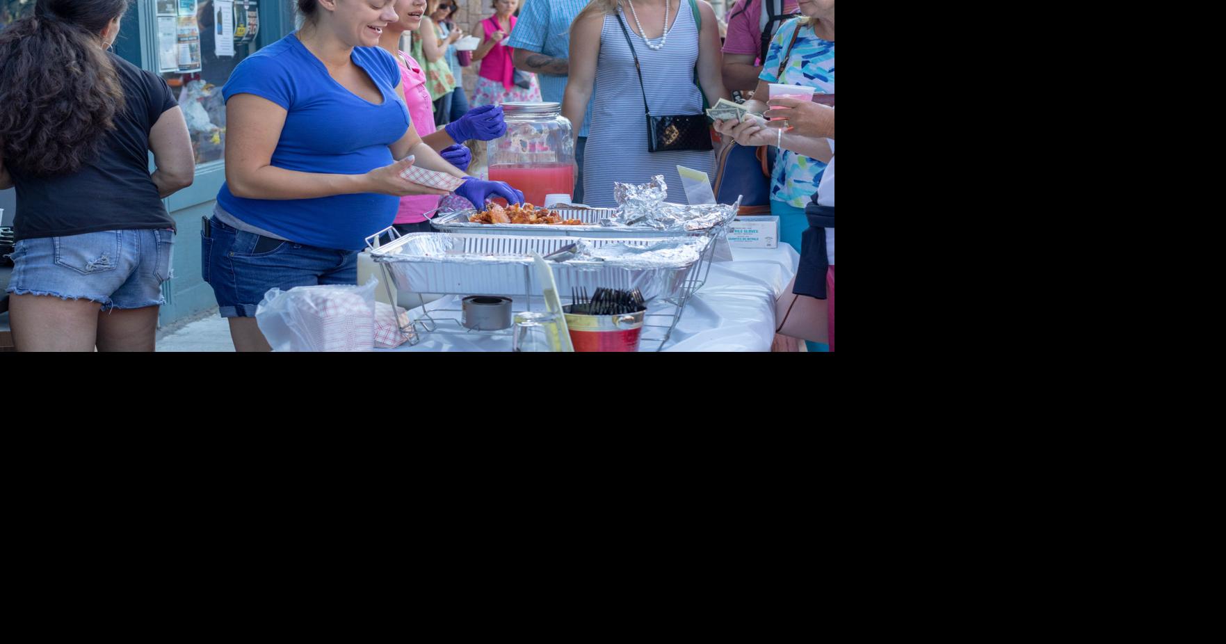 "Take a Bite" and a swig