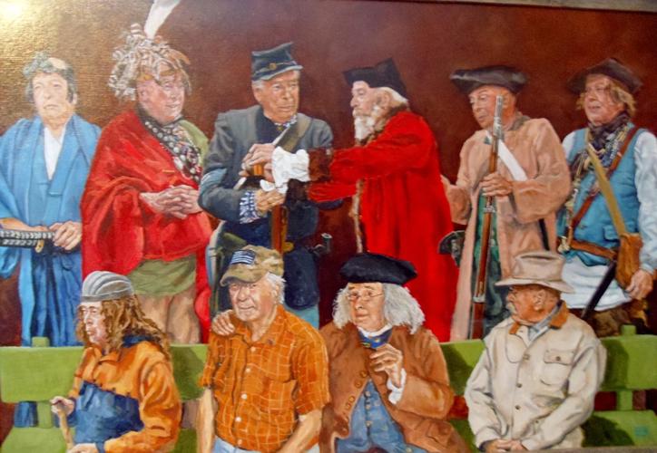 Historical interpreter Paul Stillman is a man of many faces