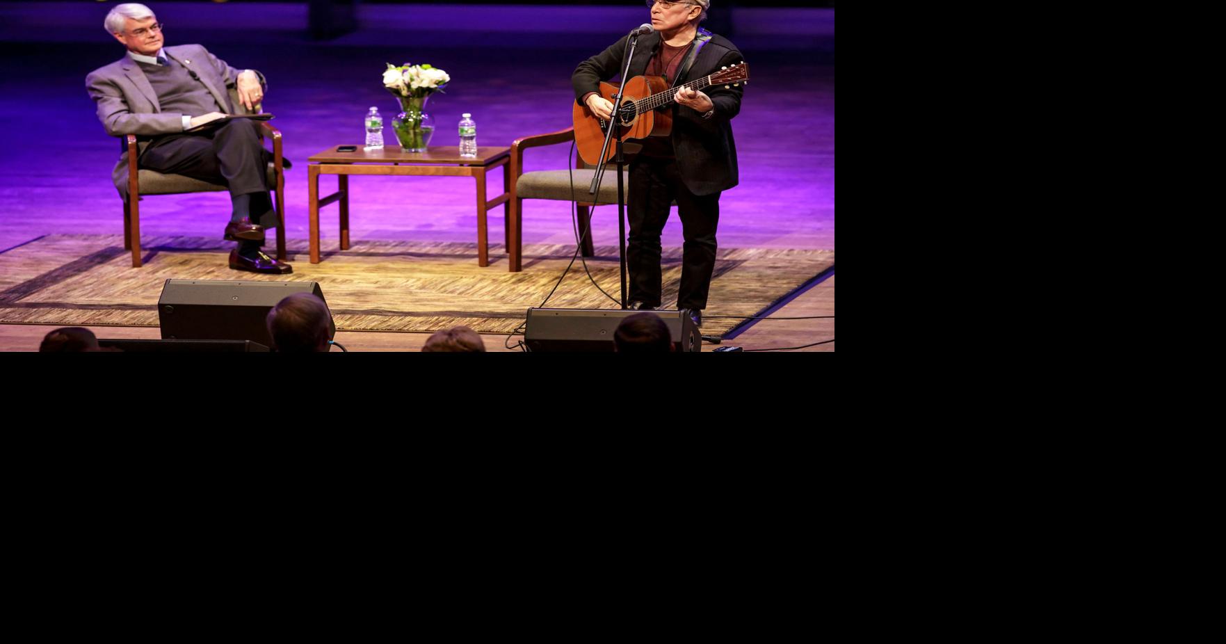 Paul Simon charms audience at Skidmore College