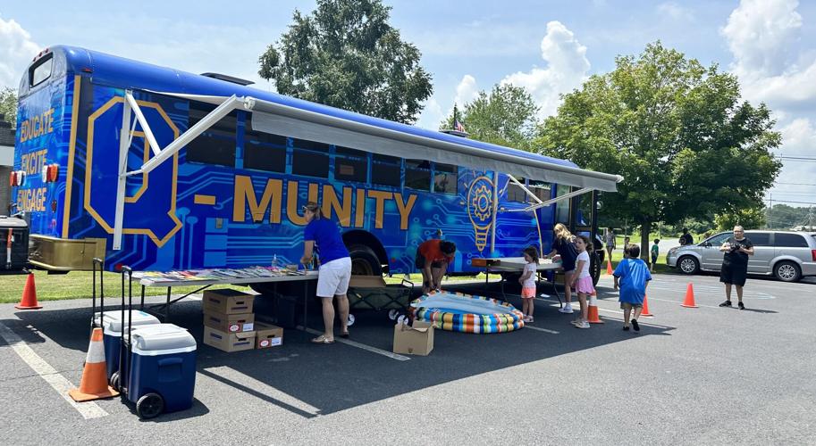 Queensbury’s Q-Munity bus begins summer tour at Hovey Pond Park