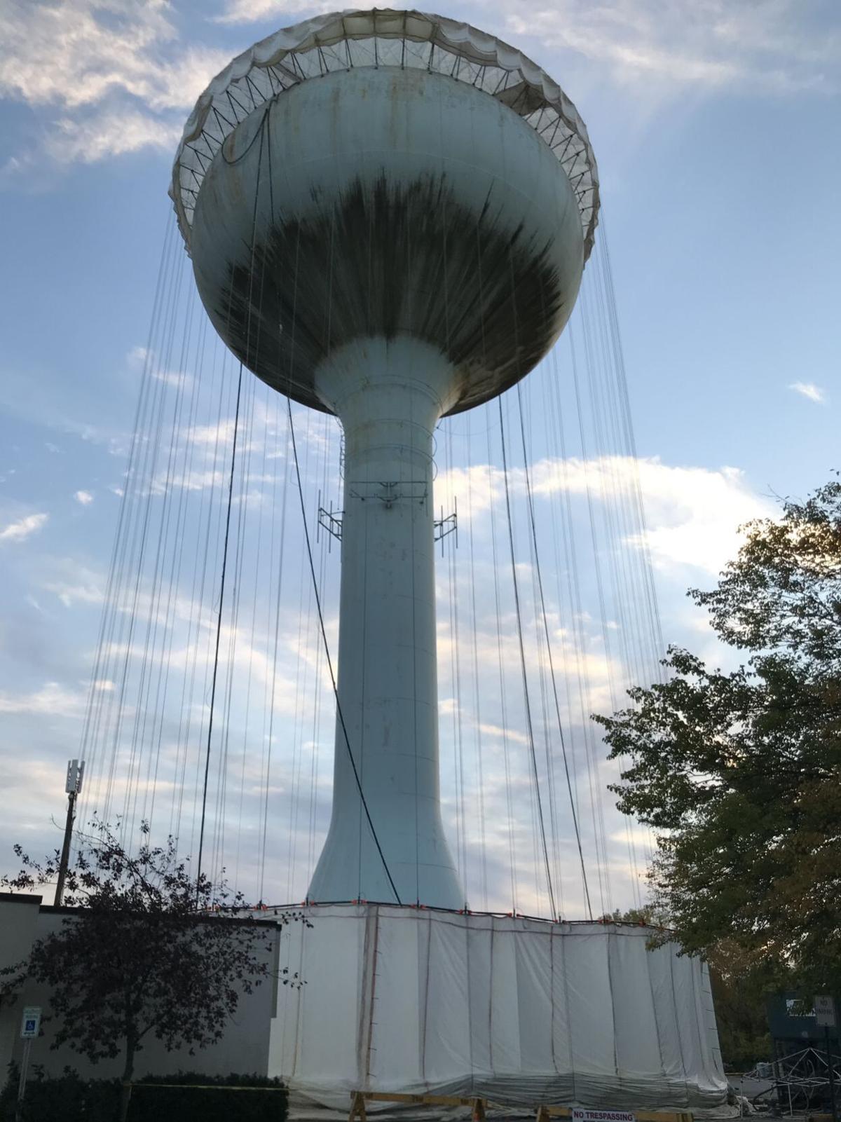 South Glens Falls water tower work underway | Local | poststar.com