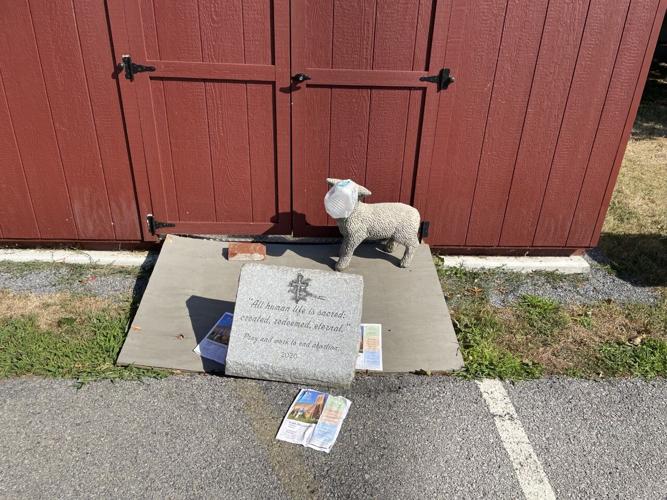 St. Mary's Church statues, shed, tent vandalized