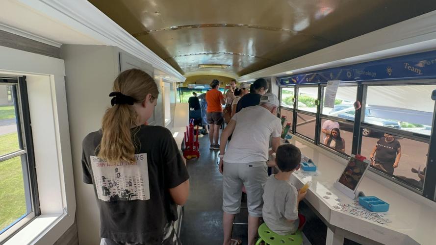 Queensbury’s Q-Munity bus begins summer tour at Hovey Pond Park