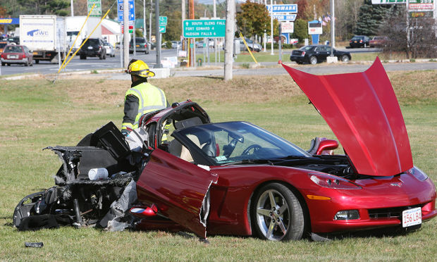 One serious injury in Route 9, Moreau accident