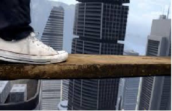 BLOG: Would you walk out on a plank 80 stories high?