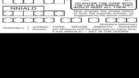 jumble | Puzzles & Comics | poststar.com