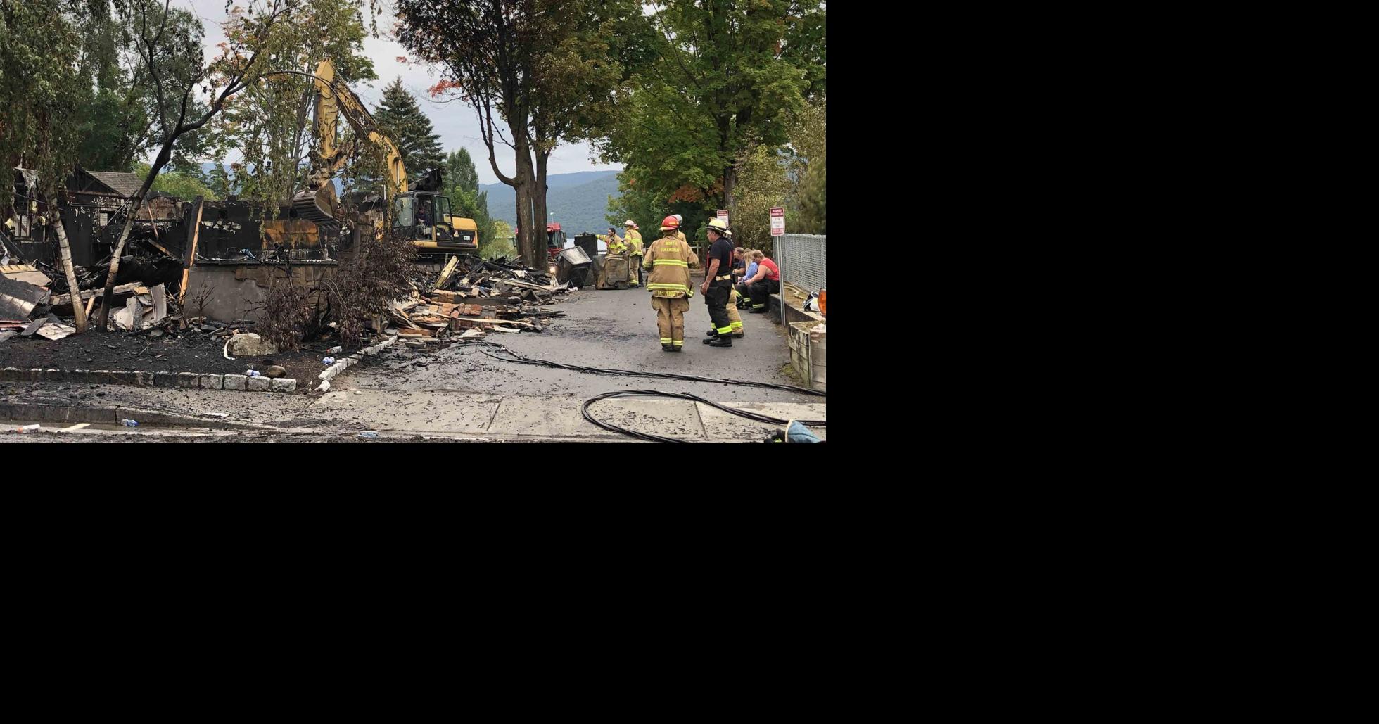 Investigation continues into fire that destroyed Lakeside Lodge & Grille