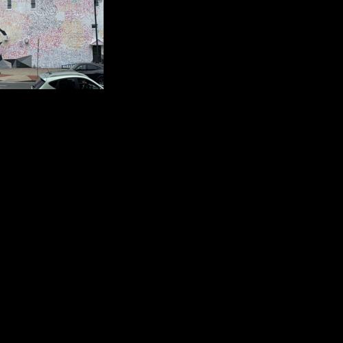 An unfinished mural in Glens Falls garners comments