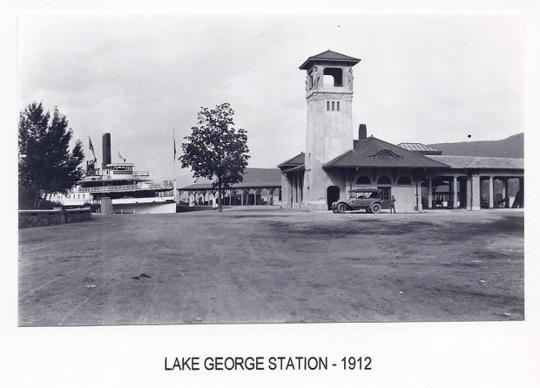Historic Lake George Railroad Station