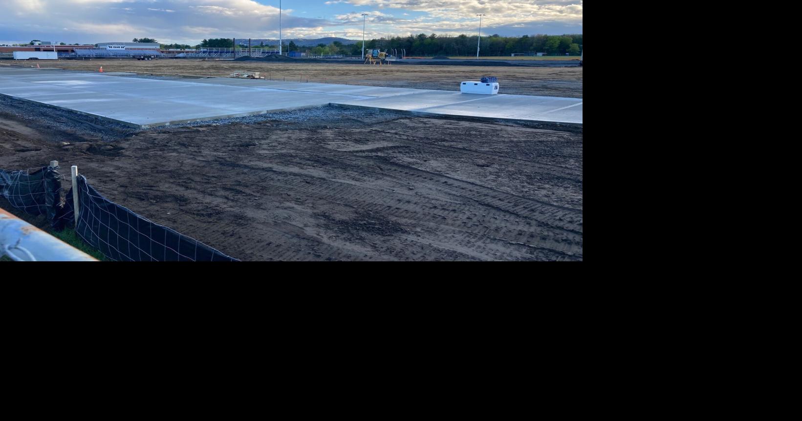 New turf fields, and lights, sprouting up around the area