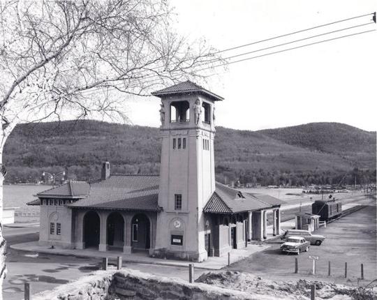 Historic Lake George Railroad Station