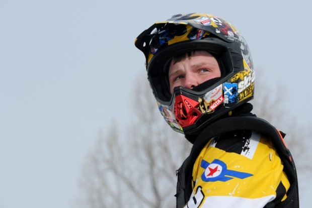 Jessey Mueller finding success in snowmobile racing