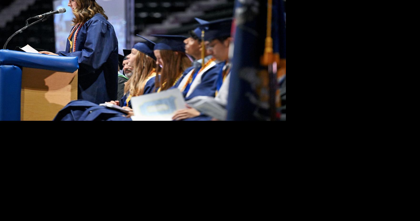 Queensbury High School graduation ceremony