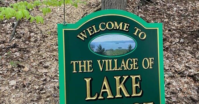 Lake George's stolen sign found in woods