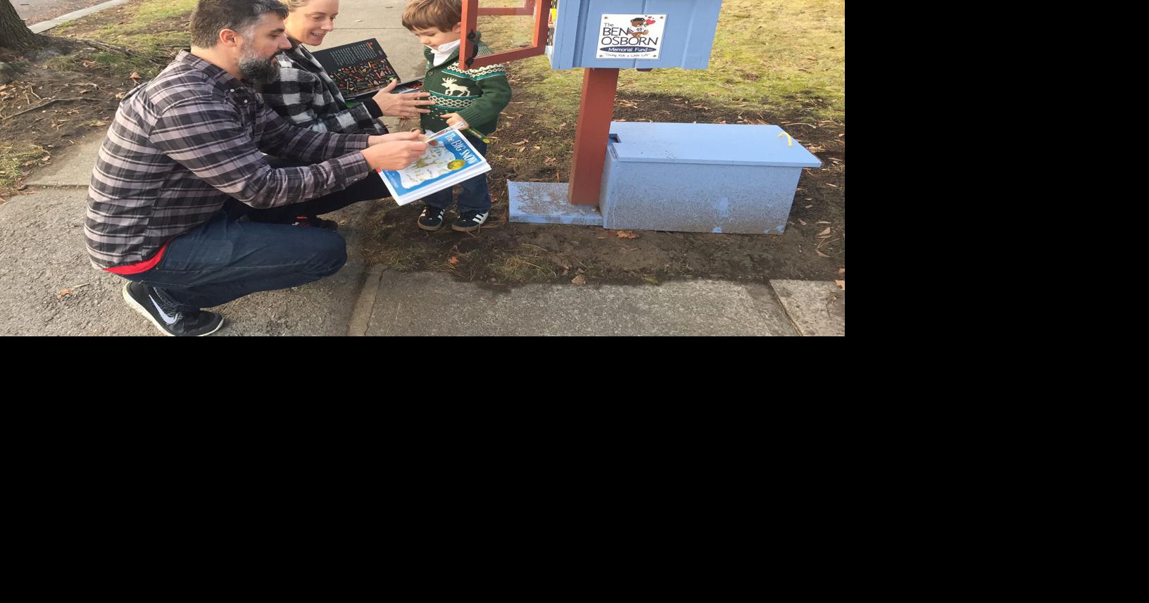 Two new book stations unveiled