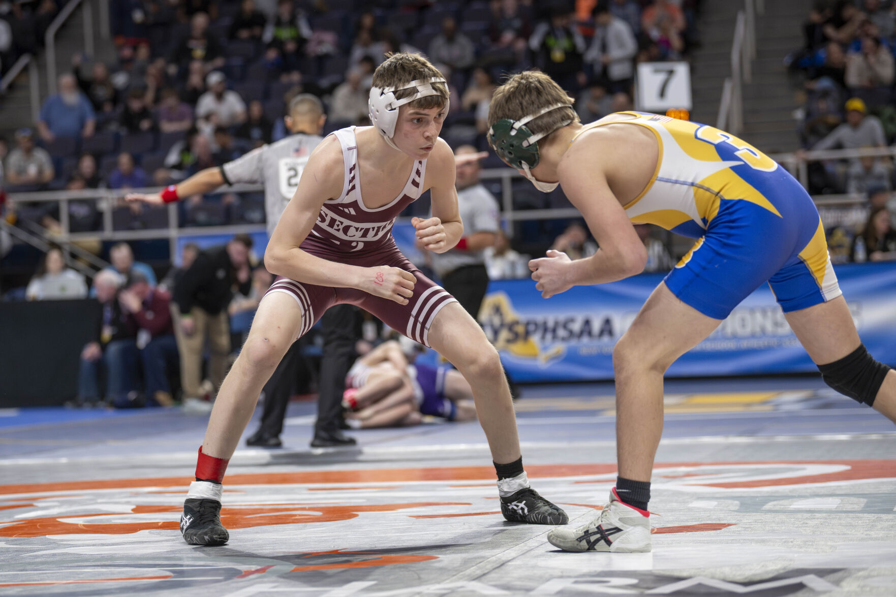 Hudson Falls' Justin Mullis reaches state wrestling finals