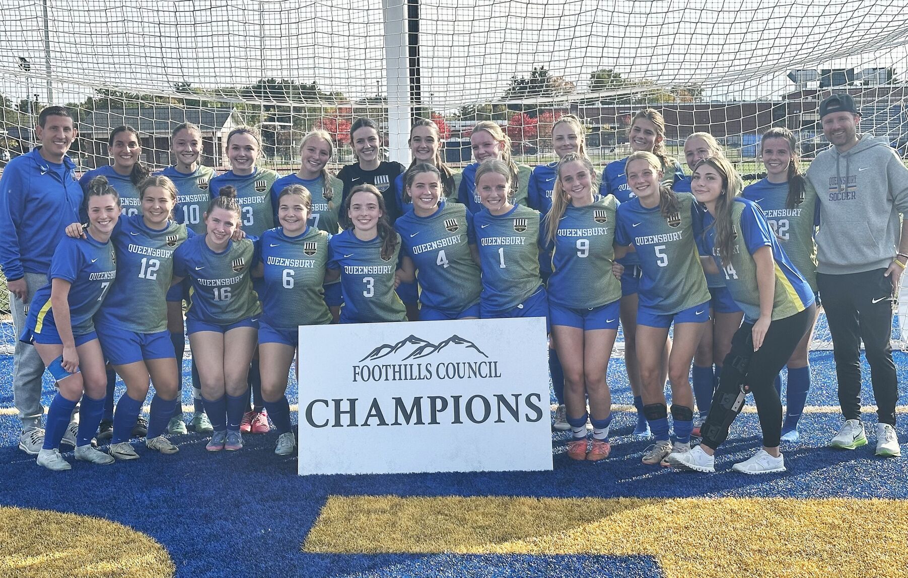 Queensbury earns shutout win in girls soccer Foothills Championship ...