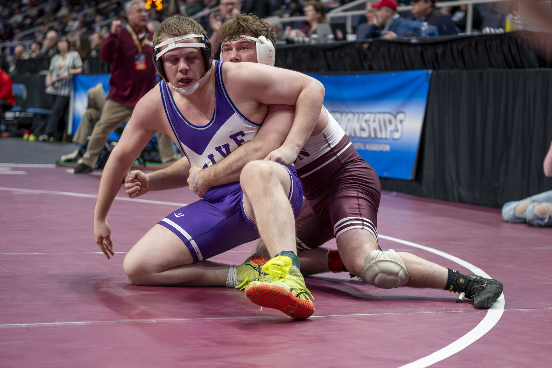 Hudson Falls' Mullis falls short in state wrestling finals