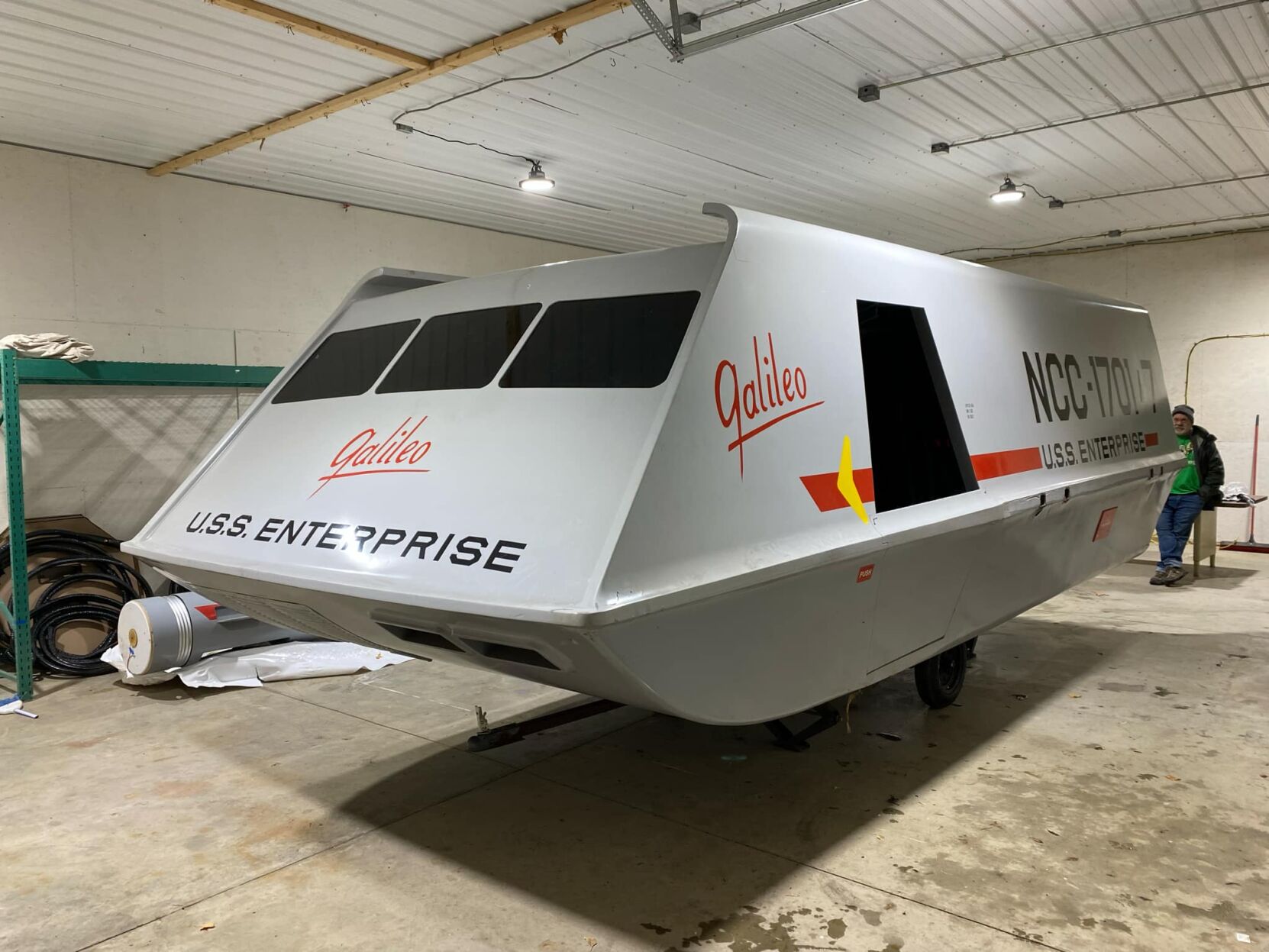 Original 'Star Trek' shuttle craft Galileo at Ticonderoga