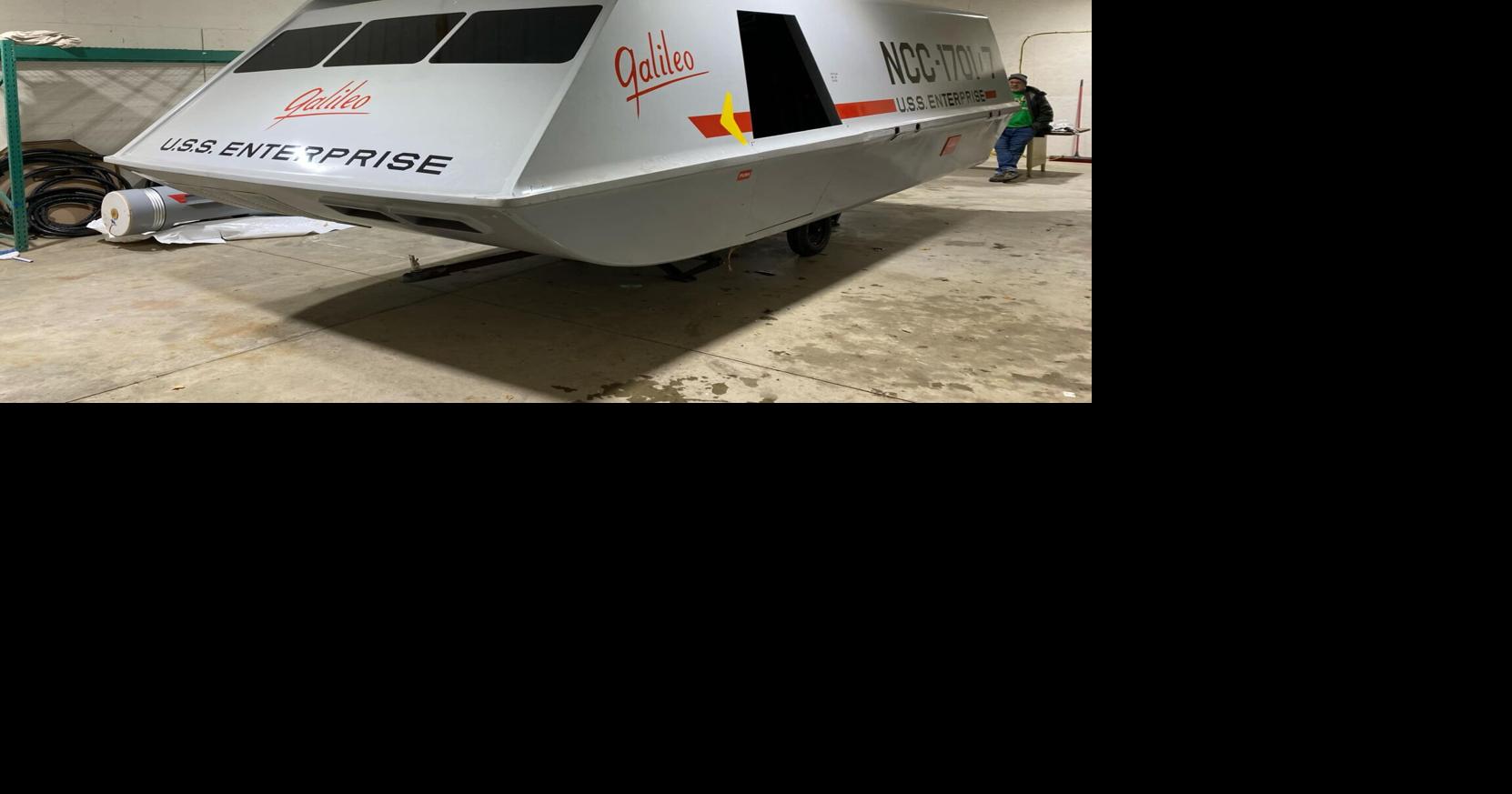 Original 'Star Trek' shuttle craft Galileo at Ticonderoga