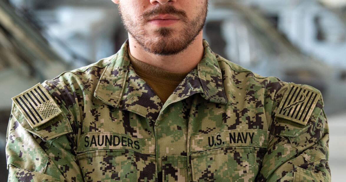 Hadley native, naval airman, Caleb Saunders shares his story