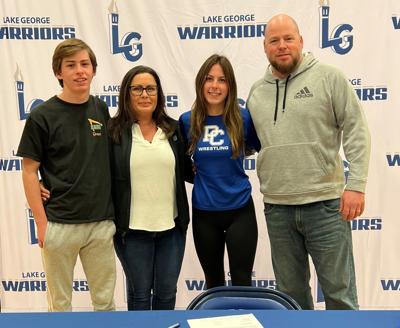 Lake George's Grace York to wrestle D-I at Presbyterian