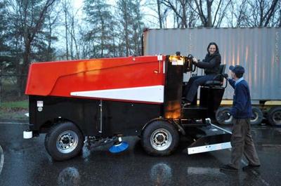 Zamboni is one of the coolest rides around