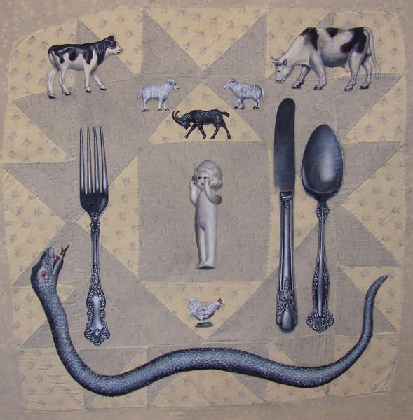 Objects come together to create unusual paintings | Lifestyles ...