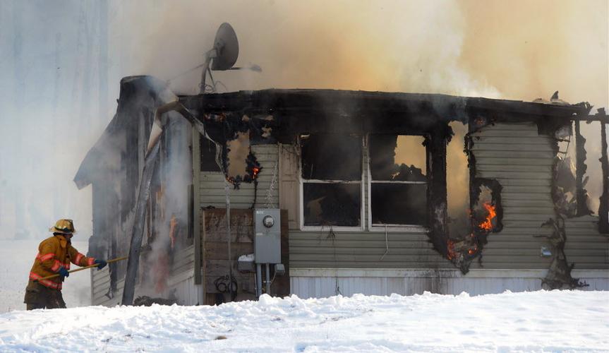 Firefighters extinguish fire at Hebron home