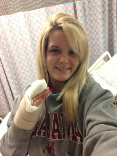 Snowblower accident victim shares story