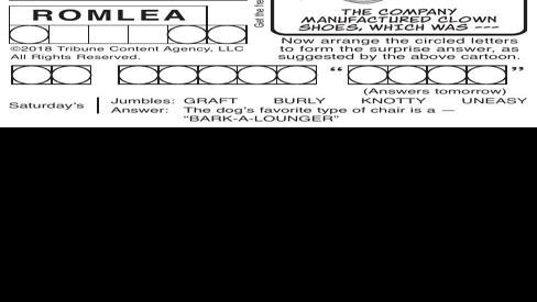 jumble | Puzzles & Comics | poststar.com