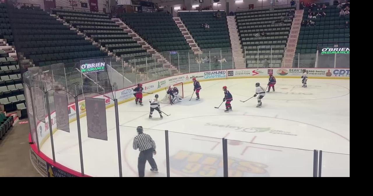 Gianna Marcantonio scores her second goal of the game